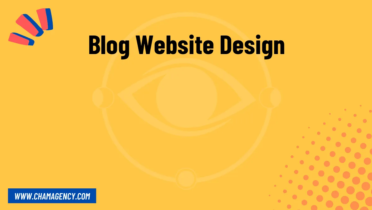 Blog Website Design - CHAM